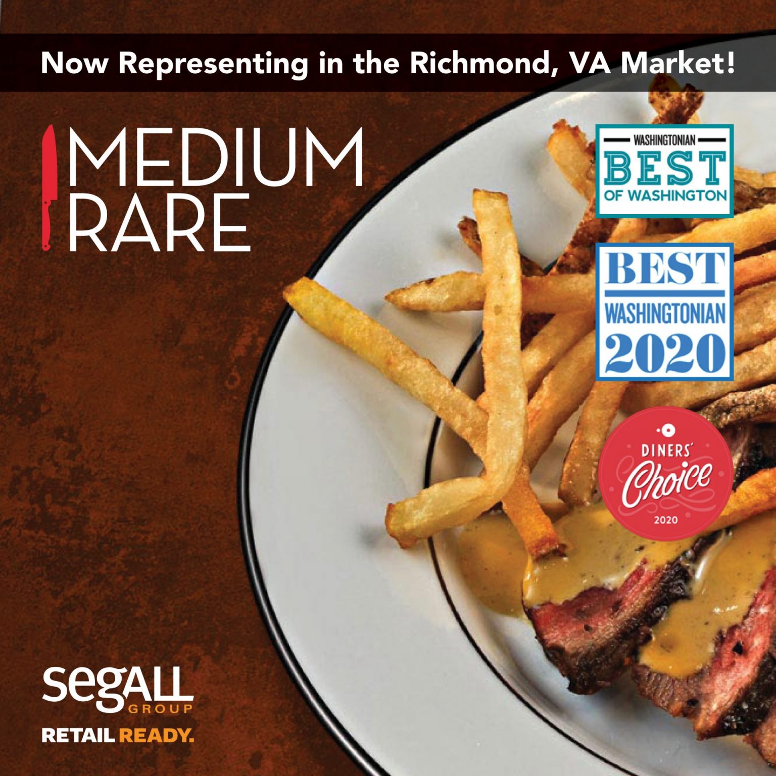 Medium Rare Restaurant is Seeking Sites in Richmond, VA