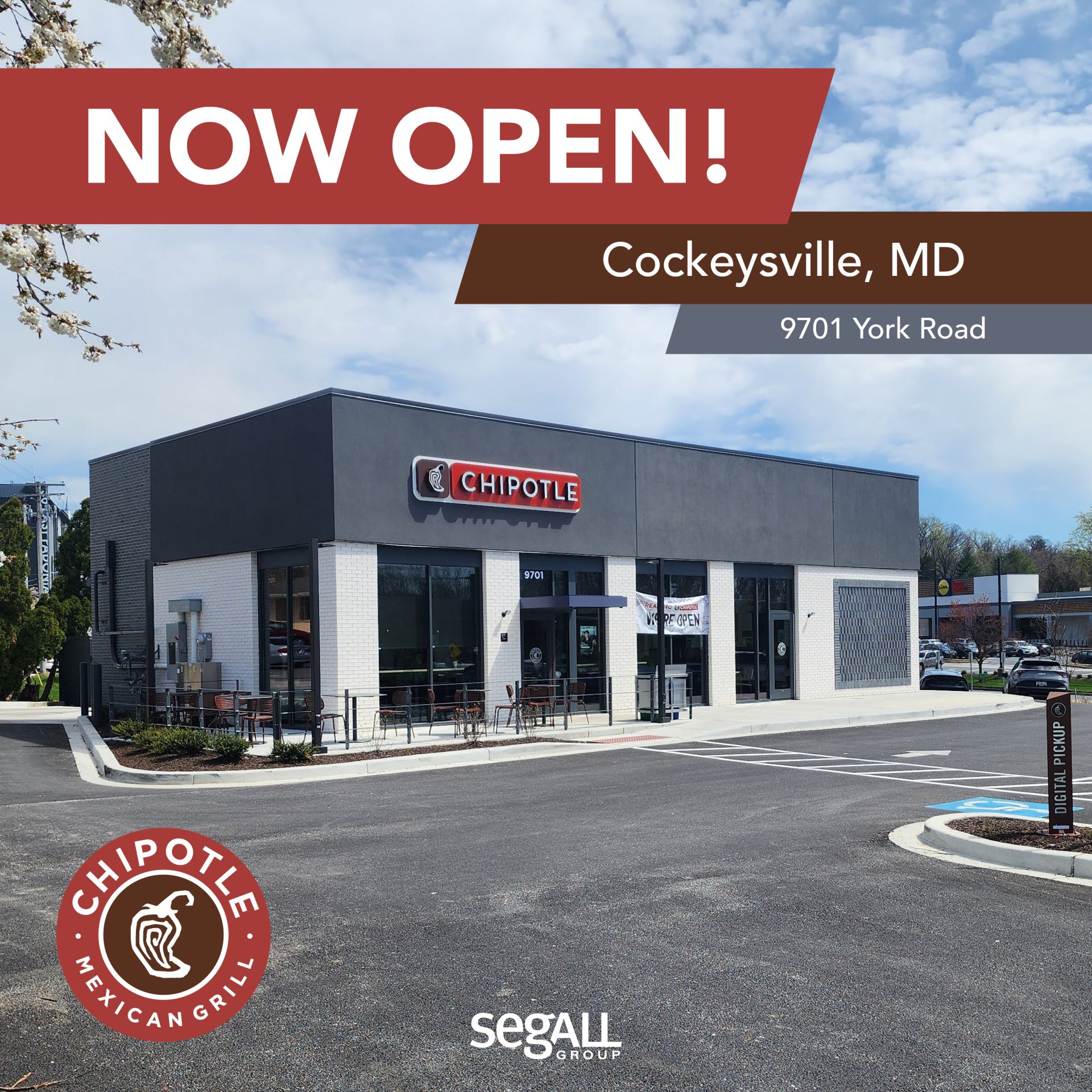 Chipotle Newest Small Format Store is Now Open in Cockeysville, MD!